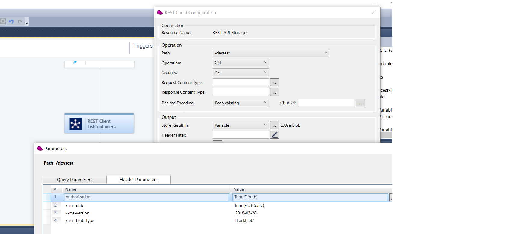 Azure Storage – Magic xpi : How to Get the Content list of a Blob ...